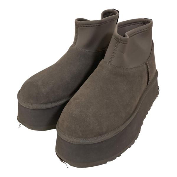 【商品名】UGG アグ Classic Mini Dipper プラットフォーム ショートブーツ 1168170 US7 24cm グレー【ブランド】UGG アグ【対象】レディース【ランク】A ※使用感はあるが、傷や汚れの少ない商品【カラー...