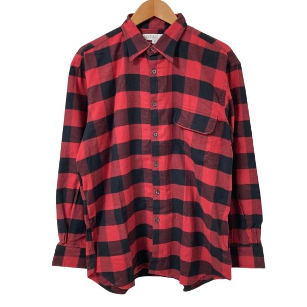 【商品名】INDIVIDUALIZED SHIRTS インディビジュアライズドシャツ バッファローチェック ネルシャツ サイズF レッド ブラック【ブランド】INDIVIDUALIZED SHIRTS インディビジュアライズドシャツ【対象】...