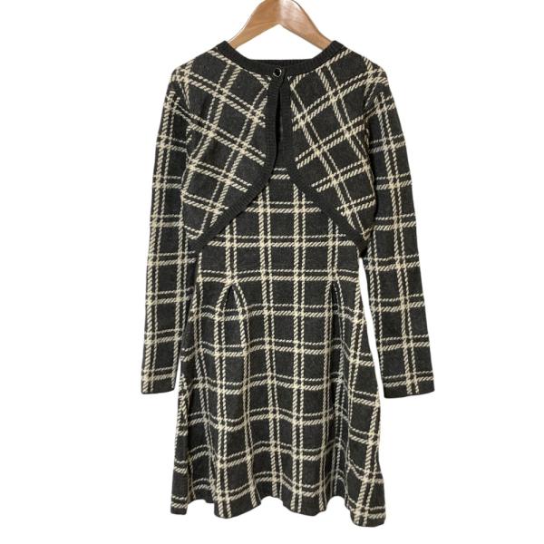 【商品名】24AW Herlipto ハーリップトゥ Pantheon Checked Knit Dress チェック ニット ワンピース 1244205166 サイズS グレー【ブランド】Herlipto ハーリップトゥ【対象】レディース...