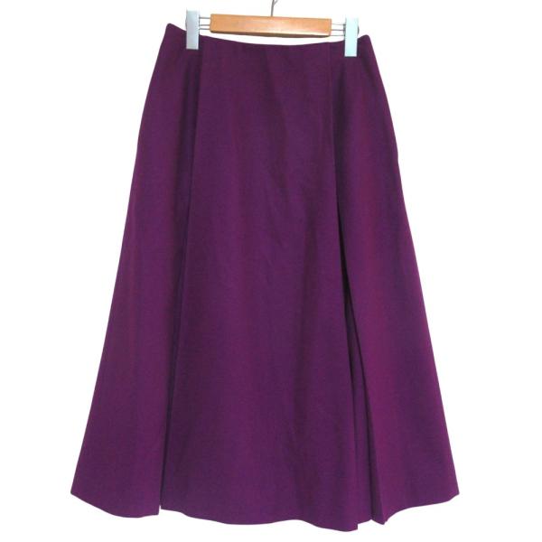 【商品名】Drawer ドゥロワー フランネルタックスカート 6524-299-1390 サイズ36 パープル【ブランド】Drawer ドゥロワー【対象】レディース【ランク】SA ※若干の使用感はあるが、全体的に状態の良い商品【カラー】パー...