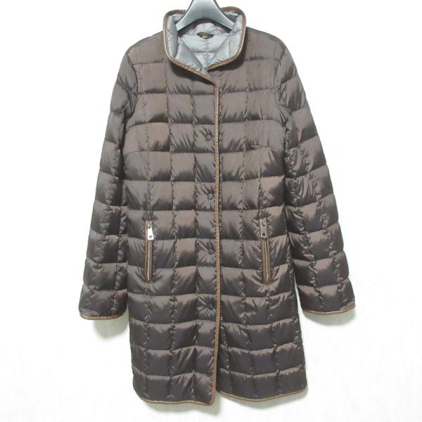 【商品名】Fay フェイ キルティング ロング ダウンコート S ブラウン【ブランド】Fay フェイ【対象】レディース【ランク】SA ※若干の使用感はあるが、全体的に状態の良い商品【カラー】ブラウン【表記サイズ】S【実寸サイズ】身幅46cm...