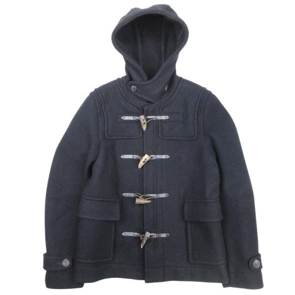 【商品名】THREE BLIND MICE スリーブラインドマイス ウールメルトン ダッフルコート ジャケット ブルゾン 36 ブラック【ブランド】THREE BLIND MICE スリーブラインドマイス【対象】メンズ【ランク】SA ※若干...