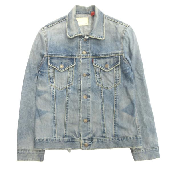 【商品名】Levi's Redloop リーバイス レッドループ 00's 3rd デニム トラッカー ジャケット ブルゾン 2002年製 ヴィンテージ M インディゴ【ブランド】Levi's リーバイス【対象】メンズ【ランク】A ※使用感...