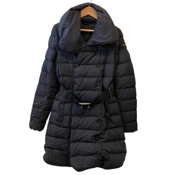 【商品名】TATRAS タトラス AGOGNA アゴーニャ ベルテッド ダブルブレスト ダウンコート LTA18A4487 サイズ01 ブラック【ブランド】TATRAS タトラス【対象】レディース【ランク】A ※使用感はあるが、傷や汚れの少...