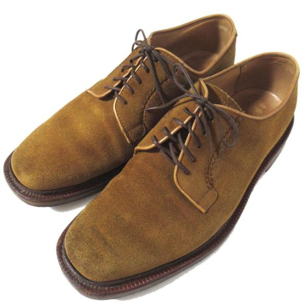【商品名】ユナイテッドアローズ millenium collection 大塚製靴コラボ スエード オックスフォードシューズ サイズ8 26EE キャメル【ブランド】UNITED ARROWS ユナイテッドアローズ【対象】メンズ【ランク】S...
