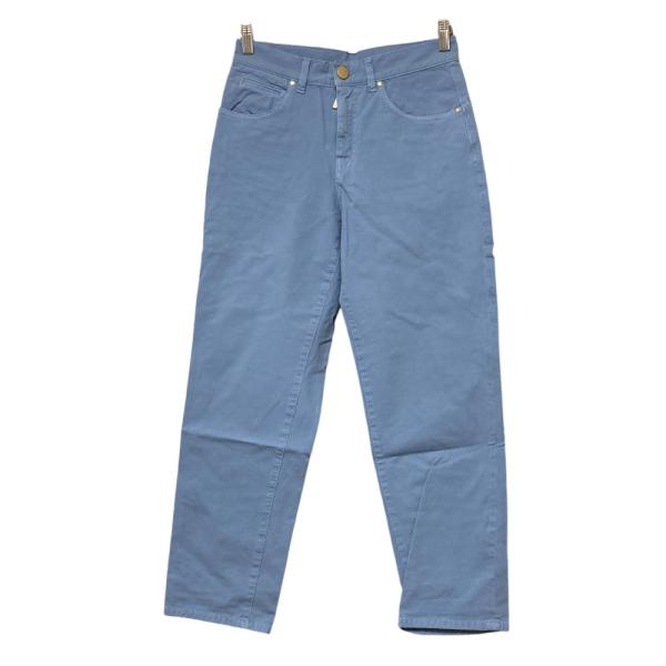 【商品名】LORENA ANTONIAZZI ロレーナアントニアッツィ ツイルパンツ サイズ40 ライトブルー【ブランド】Lorena Antoniazzi ロレーナアントニアッツィ【対象】レディース【ランク】A ※使用感はあるが、傷や汚れ...