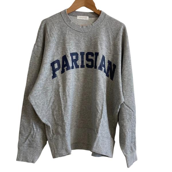 【商品名】23AW RIVE DROITE リヴドロワ PARISIANライトスウェット プルオーバー トレーナー サイズF グレー【ブランド】RIVE DROITE リヴドロワ【対象】レディース【ランク】SA ※若干の使用感はあるが、全体...