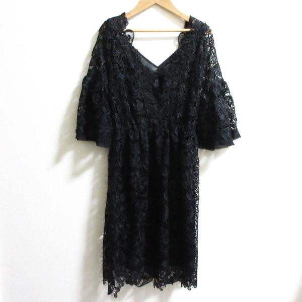 【商品名】PAOLA FRANI パオラフラーニ オールレース ドレスワンピース サイズ38 ブラック【ブランド】PAOLA FRANI パオラフラーニ【対象】レディース【ランク】A ※使用感はあるが、傷や汚れの少ない商品【カラー】ブラック...