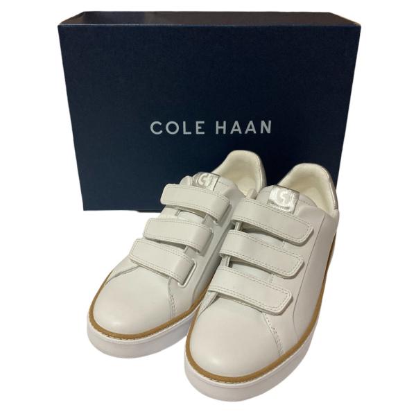 【商品名】COLE HAAN コールハーン GP TOPSPIN TRPL STRP スニーカー W30409 サイズ6B 23cm相当 ホワイト【ブランド】COLE HAAN コールハーン【対象】レディース【ランク】NS ※新品同様の商品...