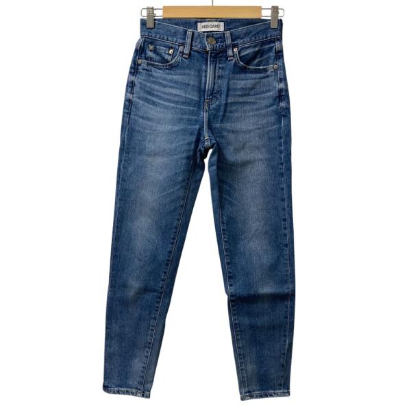 【商品名】RED CARD レッドカード プラステ別注 Synchronicity テーパード デニムパンツ 12538P サイズ21 ブルー【ブランド】RED CARD レッドカード【対象】レディース【ランク】A ※使用感はあるが、傷や汚...