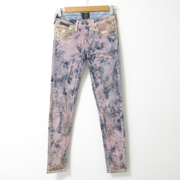 【商品名】Vivienne Westwood ヴィヴィアンウエストウッド アングロマニア Lee MONROE JEGGING デニムパンツ ジーンズ W26 ピンク【ブランド】Vivienne Westwood ANGLOMANIA ヴィ...