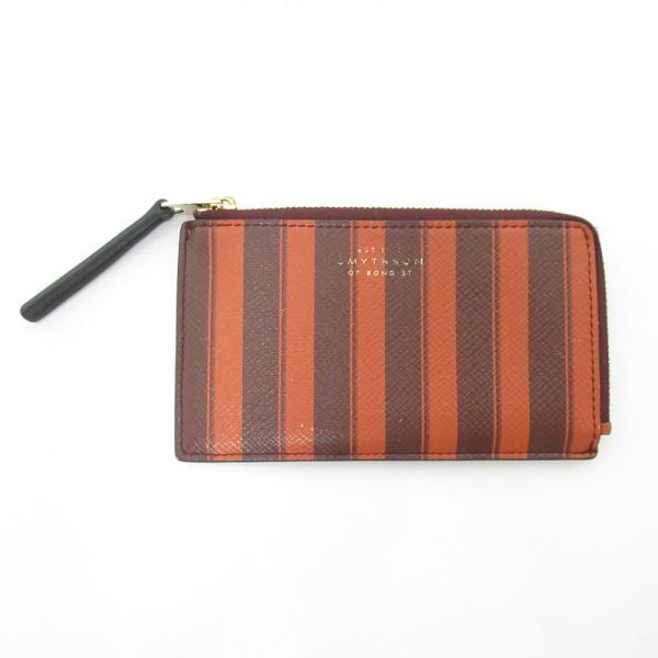 【商品名】SMYTHSON スマイソン コインケース コンパクトウォレット バイカラーオレンジ【ブランド】SMYTHSON スマイソン【対象】レディース【ランク】B ※使用感やダメージがある商品【カラー】オレンジ【実寸サイズ】縦8.2cm、...