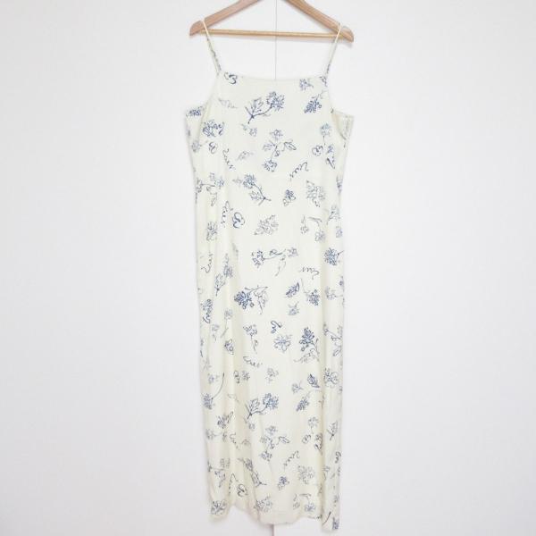 【商品名】23SS ETRE TOKYO エトレトウキョウ LINE ART FLOWER PRINT CAMI DRESS ロング キャミワンピース 1223330145 Sサイズ アイボリー【ブランド】ETRE TOKYO エトレトウキ...