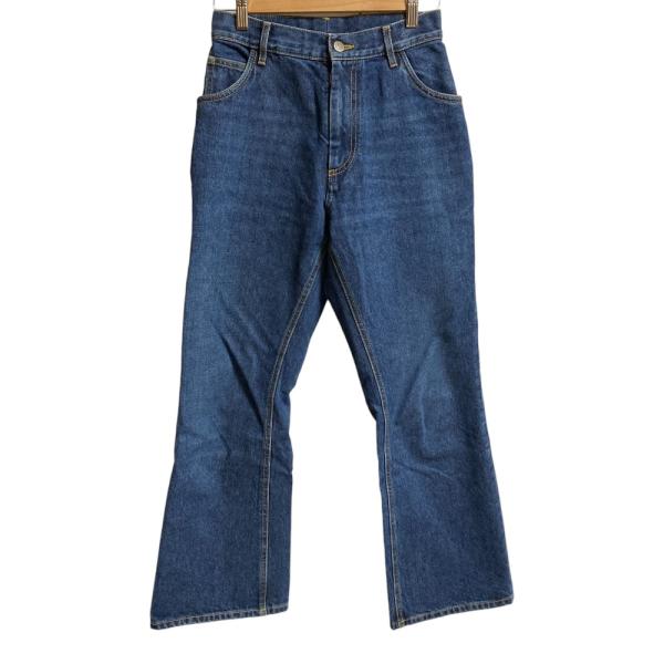 【商品名】22SS Maison Margiela メゾンマルジェラ 1 CROPPED KICK-FLARE フレアデニムパンツ S51LA0158 サイズ38 インディゴ【ブランド】Maison Margiela メゾンマルジェラ【対象...