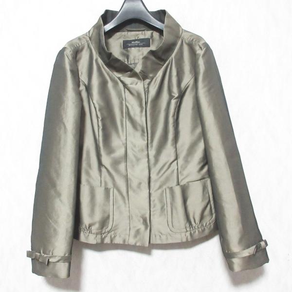 【商品名】MAX MARA WEEK END LINE マックスマーラ ウィークエンドライン スタンドカラージャケット 50460619 40 ブラウン系【ブランド】MAX MARA WEEK END LINE マックスマーラ ウィークエン...