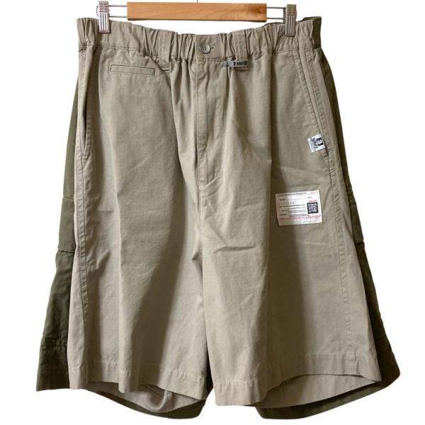 【商品名】Maison MIHARA YASUHIRO メゾンミハラヤスヒロ FOUR LEGS SHORTS フォーレッグ ショーツ A14PT042 サイズ46 カーキ 【ブランド】MIHARA YASUHIRO ミハラヤスヒロ【対象】...