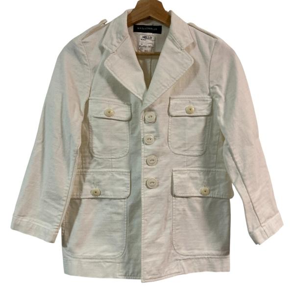 【商品名】MADISONBLUE マディソンブルー サファリジャケット サイズXS ホワイト【ブランド】MADISONBLUE マディソンブルー【対象】レディース【ランク】A ※使用感はあるが、傷や汚れの少ない商品【カラー】ホワイト【表記サ...