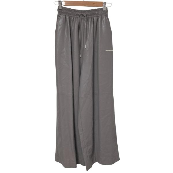 【商品名】PRANK PROJECT プランクプロジェクト Synthetic Leather Voluminous Wide Pants フェイクレザー ワイドパンツ 34 グレージュ【ブランド】PRANK PROJECT プランクプロジ...