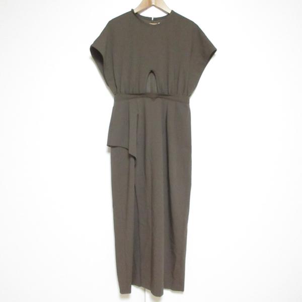 【商品名】MANOF マノフ CUT OUT SET ONE PIECE フレンチスリーブ ロングワンピース 85112-5122 Sサイズ ブラウン【ブランド】MANOF マノフ【対象】レディース【ランク】SA ※若干の使用感はあるが、全...