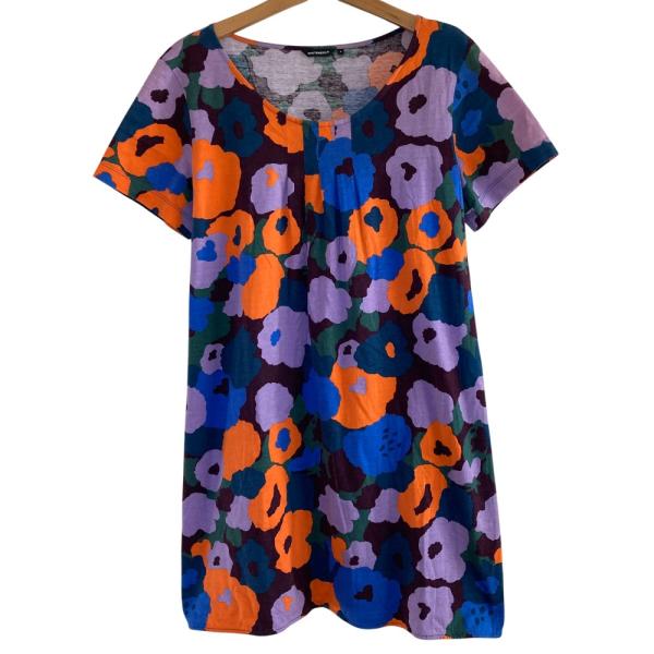 【商品名】marimekko マリメッコ MAKO マコ ショートスリーブ カットソー チュニック ワンピース M マルチカラー【ブランド】marimekko マリメッコ【対象】レディース【ランク】SA ※若干の使用感はあるが、全体的に状態...