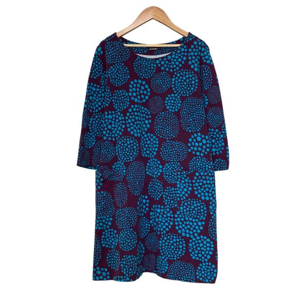 【商品名】marimekko マリメッコ PALETTI カットソーチュニック M ブルー バーガンディ【ブランド】marimekko マリメッコ【対象】レディース【ランク】SA ※若干の使用感はあるが、全体的に状態の良い商品【カラー】ブル...