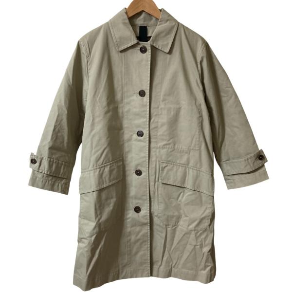 【商品名】MHL. マーガレットハウエル PROOFED COTTON NYLON TWILL ステンカラーコート サイズ0 ベージュ【ブランド】MARGARET HOWELL マーガレットハウエル【対象】レディース【ランク】A ※使用感は...