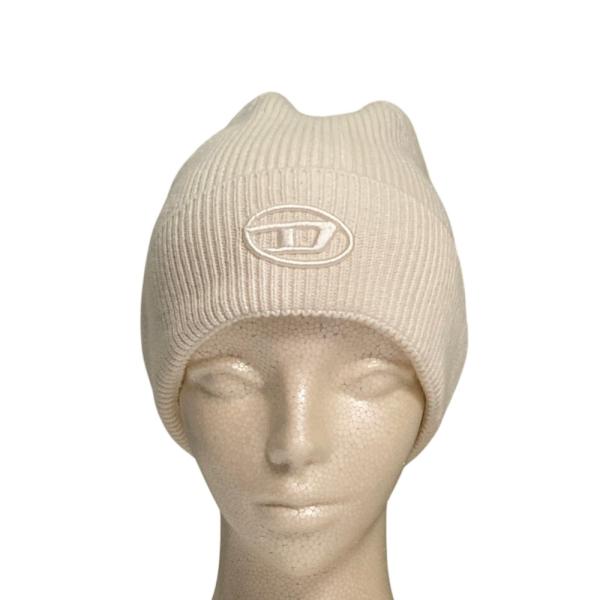 【商品名】DIESEL ディーゼル K-CODER-FULLY B ニットキャップ ビーニーキャップ サイズUNI ホワイト【ブランド】DIESEL ディーゼル【対象】ユニセックス【ランク】SA ※若干の使用感はあるが、全体的に状態の良い商...