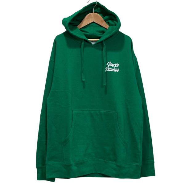 【商品名】UNCLE PAULIES アンクルポーリーズ HOODED SWATSHIRT スウェット パーカー M グリーン【ブランド】Deuxieme Classe ドゥーズィエムクラス【対象】レディース【ランク】A ※使用感はあるが、...