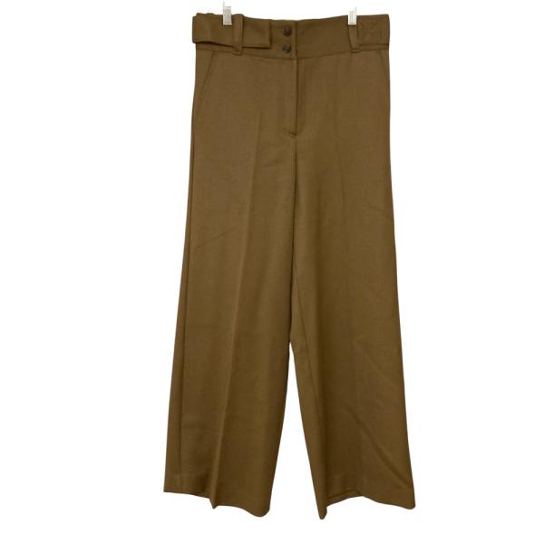 【商品名】GRIFONI グリフォーニ センタープレス パンツ サイズ40 キャメル【ブランド】GRIFONI グリフォーニ【対象】レディース【ランク】SA ※若干の使用感はあるが、全体的に状態の良い商品【カラー】キャメル【表記サイズ】40...