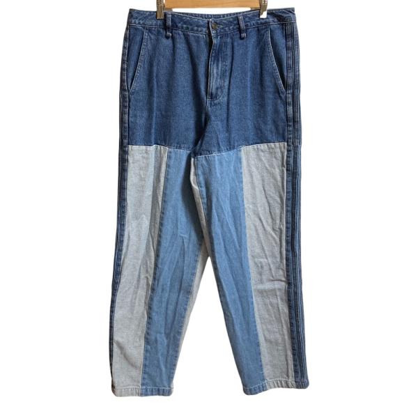【商品名】adidas アディダスオリジナルス KSENIA SCHNAIDER Patchwork Straight Leg Jeans Blue Jeans デニムパンツ ジーンズ W28 ブルー【ブランド】adidas Origina...