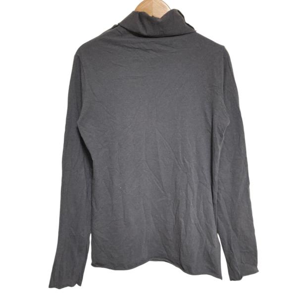 【商品名】evam eva エヴァムエヴァ cotton cut&amp;sew turtleneck pullover コットン タートルネック カットソー V002C029 サイズ1 グレー【ブランド】evam eva エヴァムエヴァ【...