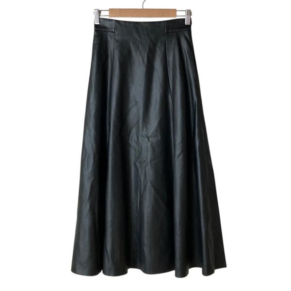 【商品名】STATE OF MIND ステートオブマインド エコレザースカート M ブラック【ブランド】STATE OF MIND ステートオブマインド【対象】レディース【ランク】NS ※新品同様の商品・未使用品【カラー】ブラック【表記サイ...