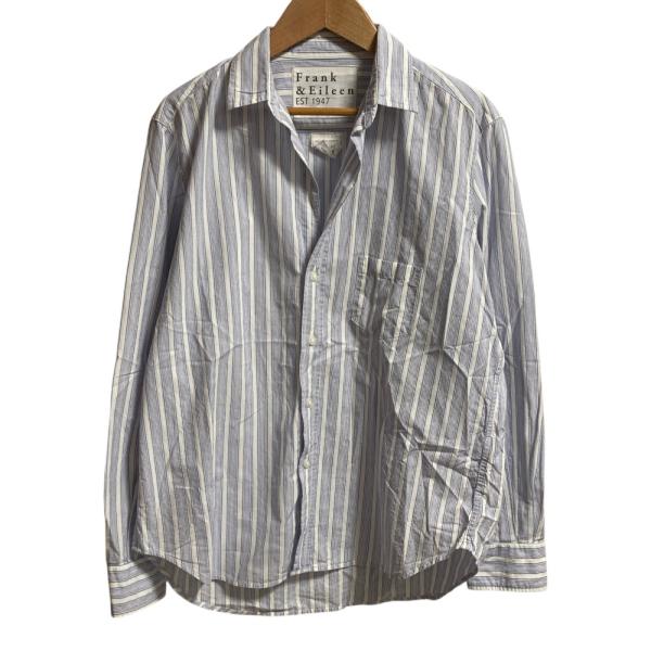 【商品名】Frank&amp;Eileen フランクアンドアイリーン EILEEN/SWCB ストライプ ブラウス 3110700209 サイズXS ブルー【ブランド】Frank&amp;Eileen フランクアンドアイリーン【対象】ユニセ...