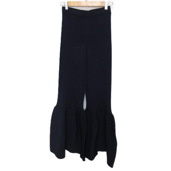 【商品名】CFCL シーエフシーエル POTTERY CUPRO BELL BOTTOM PANTS フレアパンツ CF006KF005 サイズ3 ネイビー【ブランド】CFCL シーエフシーエル【対象】レディース【ランク】A ※使用感はある...