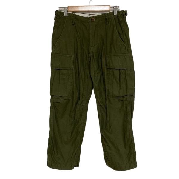【商品名】YAECA LIKE WEAR ヤエカライクウェア ファティーグパンツ カーゴパンツ サイズS カーキ【ブランド】YAECA LIKE WEAR ヤエカライクウェア【対象】レディース【ランク】A ※使用感はあるが、傷や汚れの少ない...