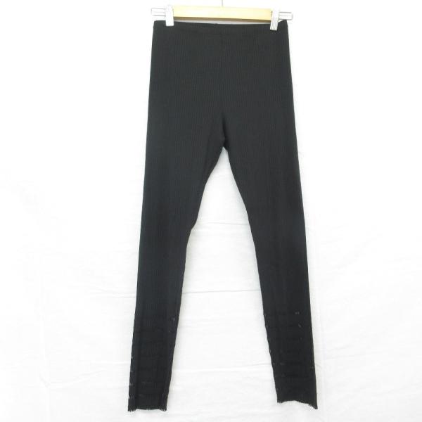 【商品名】PLEATSPLEASE ISSEY MIYAKE A.POC INSIED プリーツプリーズ イッセイミヤケ ナイロン パンツ PP22LF901 サイズ3 ブラック【ブランド】PLEATS PLEASE プリーツプリーズ【対象...