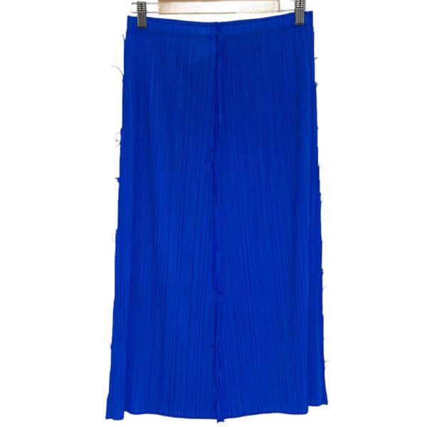 【商品名】PLEATS PLEASE ISSEY MIYAKE プリーツプリーズ イッセイミヤケ ロングスカート PP31-JG207 サイズ3 ブルー【ブランド】PLEATS PLEASE プリーツプリーズ【対象】レディース【ランク】SA...