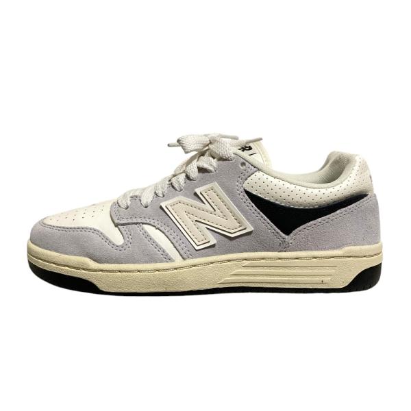 【商品名】New Balance ニューバランス BB480PEG スニーカー サイズUS6 24.0cm グレー系【ブランド】NEW BALANCE ニューバランス【対象】レディース【ランク】SA ※若干の使用感はあるが、全体的に状態の良...