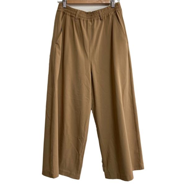 【商品名】ZUCCa ズッカ イージーワイドパンツ ZU11FF154 サイズS ベージュ【ブランド】ZUCCa ズッカ【対象】レディース【ランク】SA ※若干の使用感はあるが、全体的に状態の良い商品【カラー】ベージュ【表記サイズ】S【実寸...