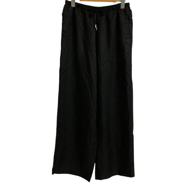 【商品名】Drawer ドゥロワー CU/SI シルクブレンド イージーパンツ 6514-236-1498 サイズ36 ブラック【ブランド】Drawer ドゥロワー【対象】レディース【ランク】A ※使用感はあるが、傷や汚れの少ない商品【カラ...