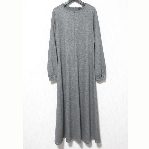 【商品名】24AW WEEKEND Max Mara ウィークエンドマックスマーラ ヘリンボーン ジャージー ジャカード ドレス ワンピース S グレー【ブランド】MAX MARA WEEK END マックスマーラ ウィークエンド【対象】レ...