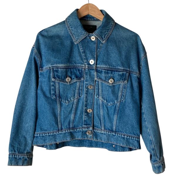 【商品名】Weekend Max Mara ウィークエンドマックスマーラ デニムジャケット Gジャン 38 インディゴブルー【ブランド】MAX MARA WEEK END マックスマーラ ウィークエンド【対象】レディース【ランク】A ※使用...
