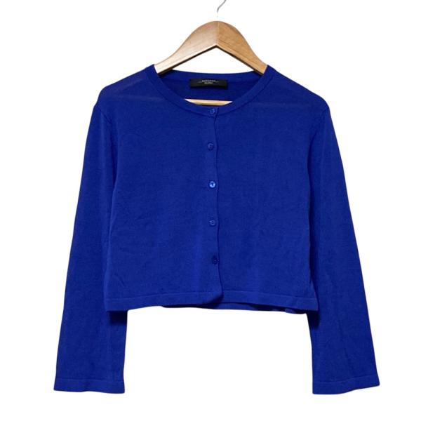 【商品名】WEEKEND Max Mara ウィークエンドマックスマーラ クロップド ニットカーディガン ボレロ M ブルー【ブランド】MAX MARA WEEK END マックスマーラ ウィークエンド【対象】レディース【ランク】SA ※若...