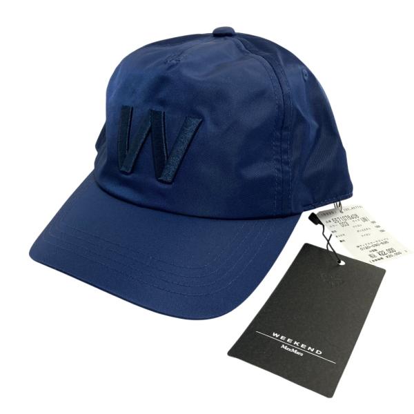【商品名】26SS MaxMara WEEKEND マックスマーラ ウィークエンド WKAGIULIVA ベースボールキャップ 2615571074 サイズUNI ネイビー【ブランド】MAX MARA WEEK END マックスマーラ ウィ...