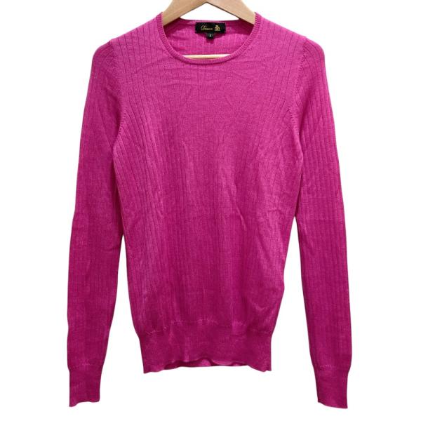 【商品名】Drawer ドゥロワー カシミヤシルク リブニット カットソー サイズ1 ピンク【ブランド】Drawer ドゥロワー【対象】レディース【ランク】SA ※若干の使用感はあるが、全体的に状態の良い商品【カラー】ピンク【表記サイズ】1...