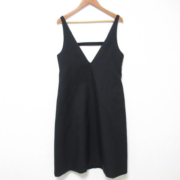 【商品名】BOWTE バウト WORSTED DOESKIN MIDDLE DRESS ワンピース 242-09-0001 サイズ1 ブラック【ブランド】BOWTE バウト【対象】レディース【ランク】SA ※若干の使用感はあるが、全体的に状...