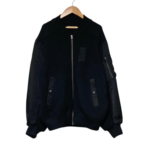 【商品名】BLANC basque ブランバスク MA-1ドッキング ジャケット サイズ38 ブラック【ブランド】blanc basque ブランバスク【対象】レディース【ランク】SA ※若干の使用感はあるが、全体的に状態の良い商品【カラー...