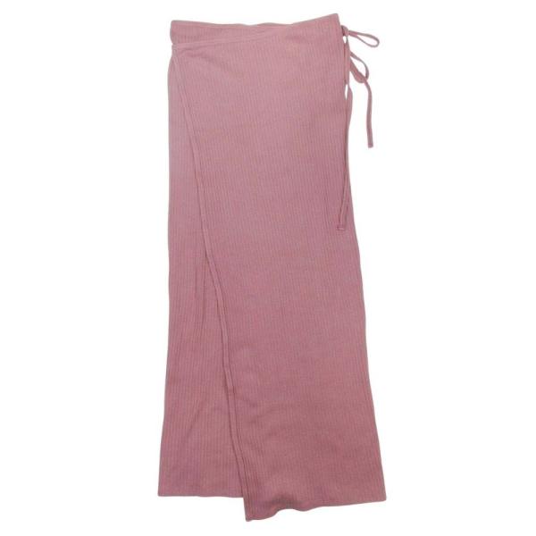 【商品名】BASERANGE ベースレンジ BRIG SKIRT リブ ラップ 巻きスカート コットンジャージー ロング S 茶 ブラウン【ブランド】Baserange ベースレンジ【対象】レディース【ランク】NS ※新品同様の商品・未使用...