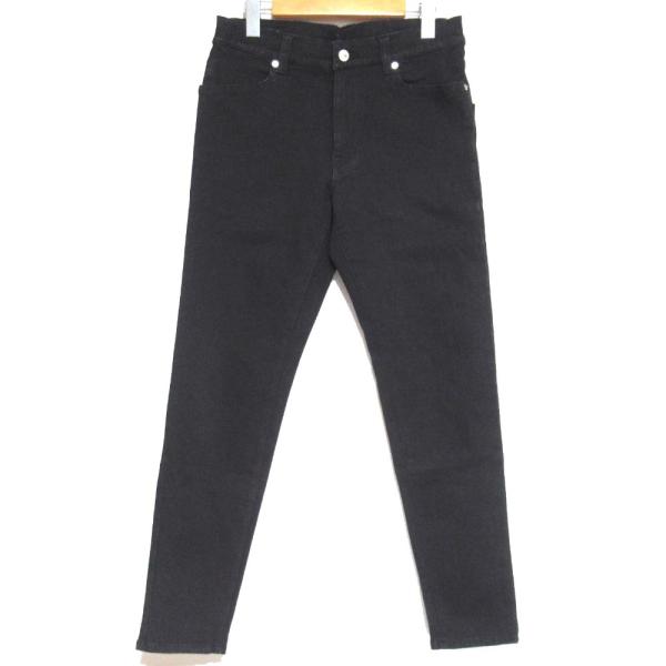 【商品名】junhashimoto ジュンハシモト CARROT FIT DENIM キャロットフィット ストレッチ スキニーデニムパンツ ジーンズ 2 ブラック【ブランド】junhashimoto ジュンハシモト【対象】メンズ【ランク】S...