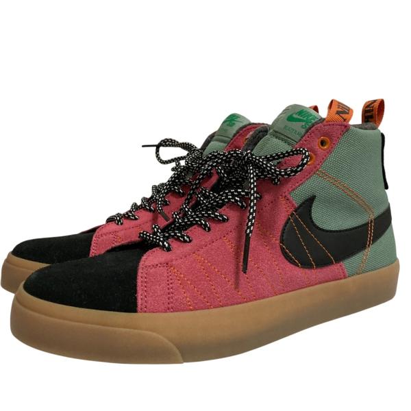 【商品名】Nike SB ナイキエスビー Blazer Mid Acclimate Jade Smoke スニーカー DC8903-301 サイズ8.5 26.5cm ピンク×グリーン【ブランド】NIKE SB ナイキエスビー【対象】メンズ...